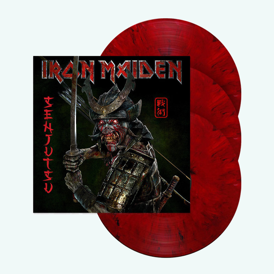 Iron Maiden – Senjutsu - 3xLP, Album, Ltd, S/Edition, Red - POTENTE ...
